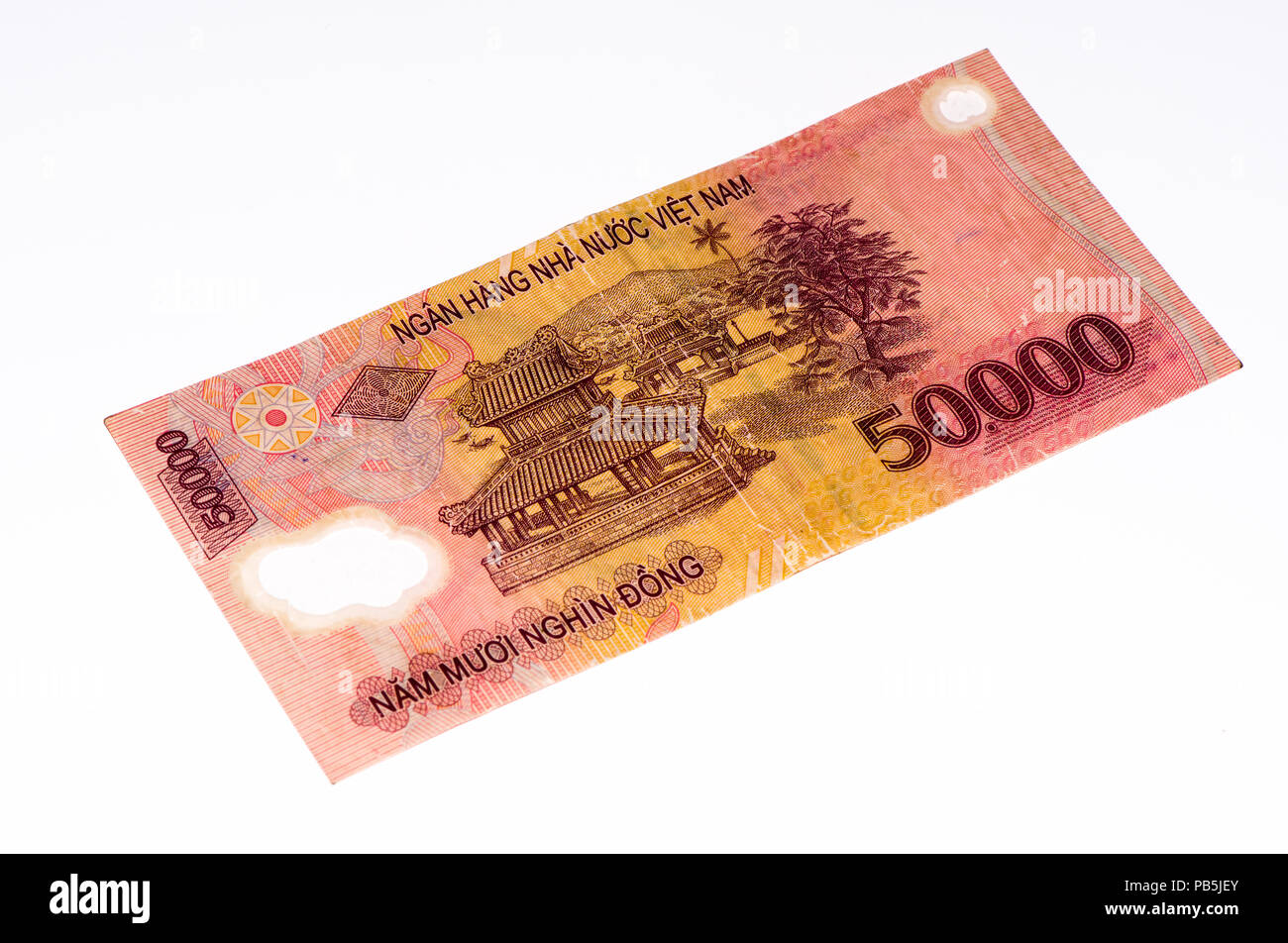50000 dong banknote hi-res stock photography and images - Alamy