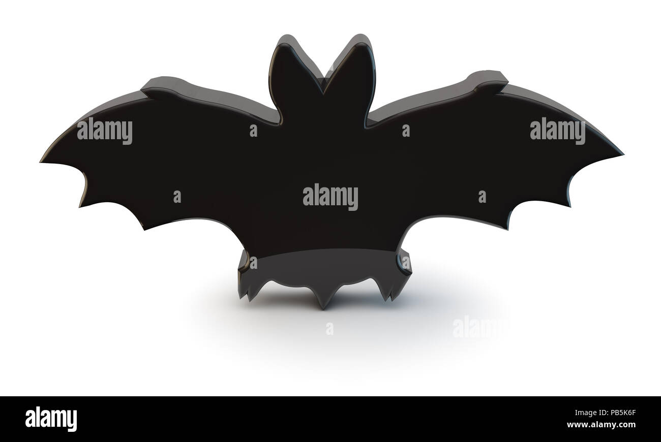 3d bat symbol Stock Photo - Alamy