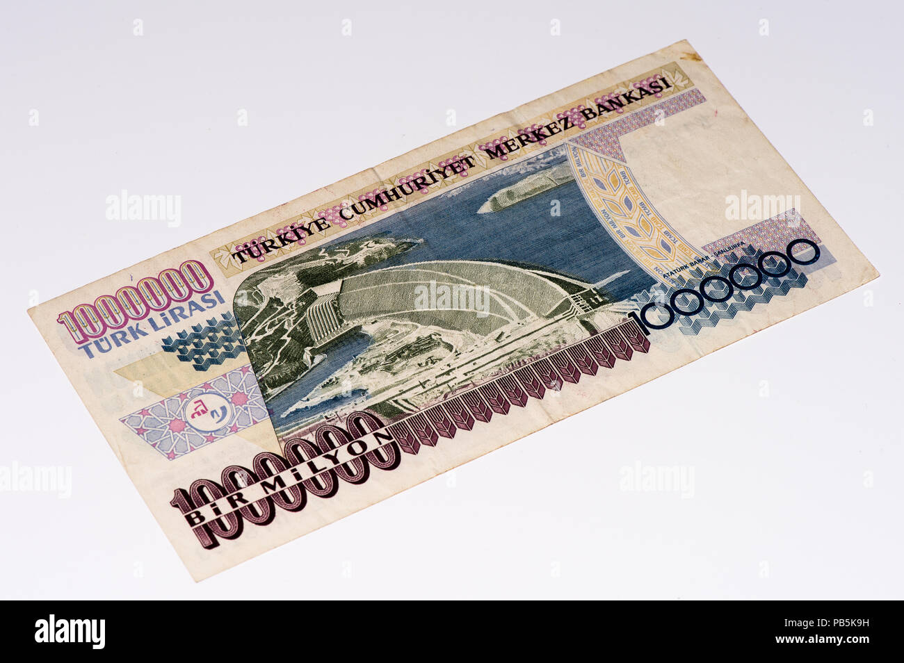 Banknote currency 1000000 turkey hi-res stock photography and images ...