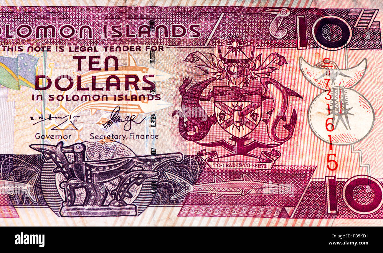 Solomon islands dollar currency hi-res stock photography and images - Alamy