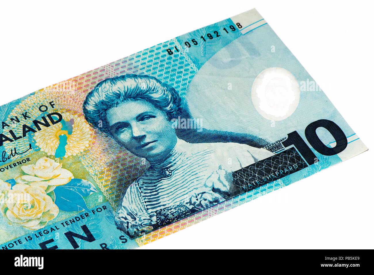 New zealand 10 dollar note hi-res stock photography and images - Alamy