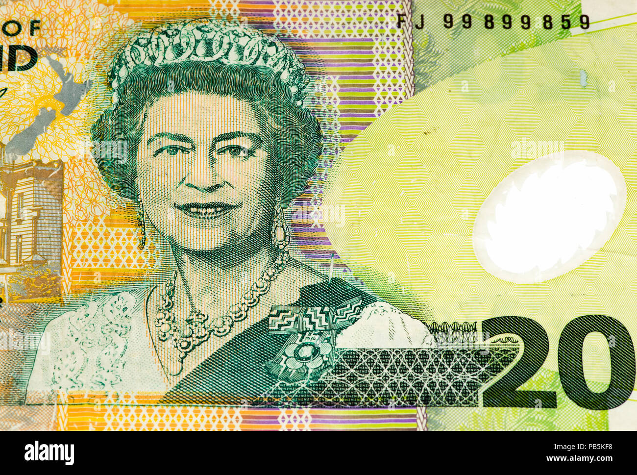New zealand 20 dollar note hi-res stock photography and images - Alamy