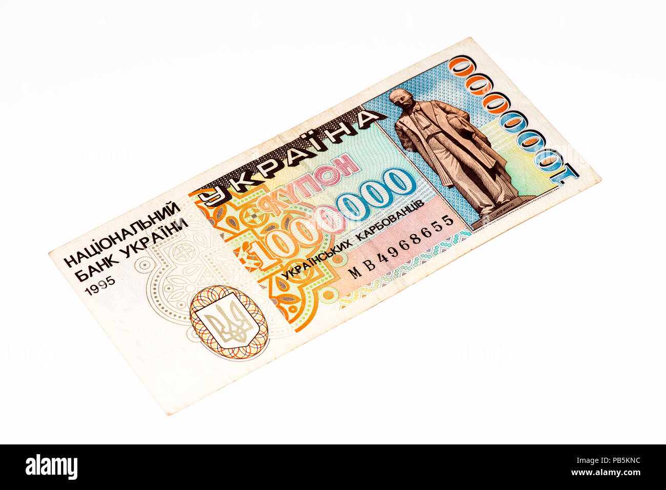 1000000 bank note hi-res stock photography and images - Alamy