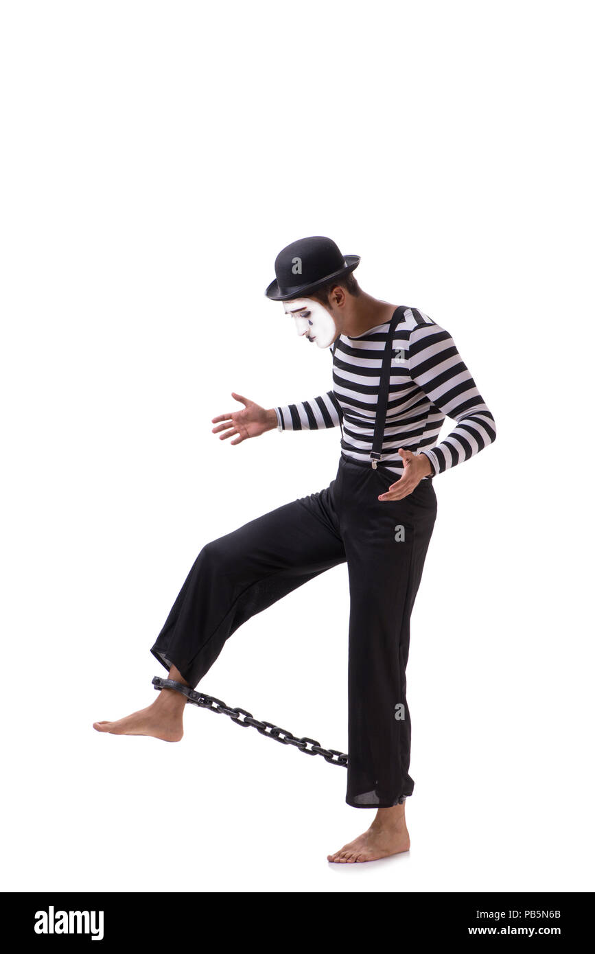 Chained feet Cut Out Stock Images & Pictures - Alamy