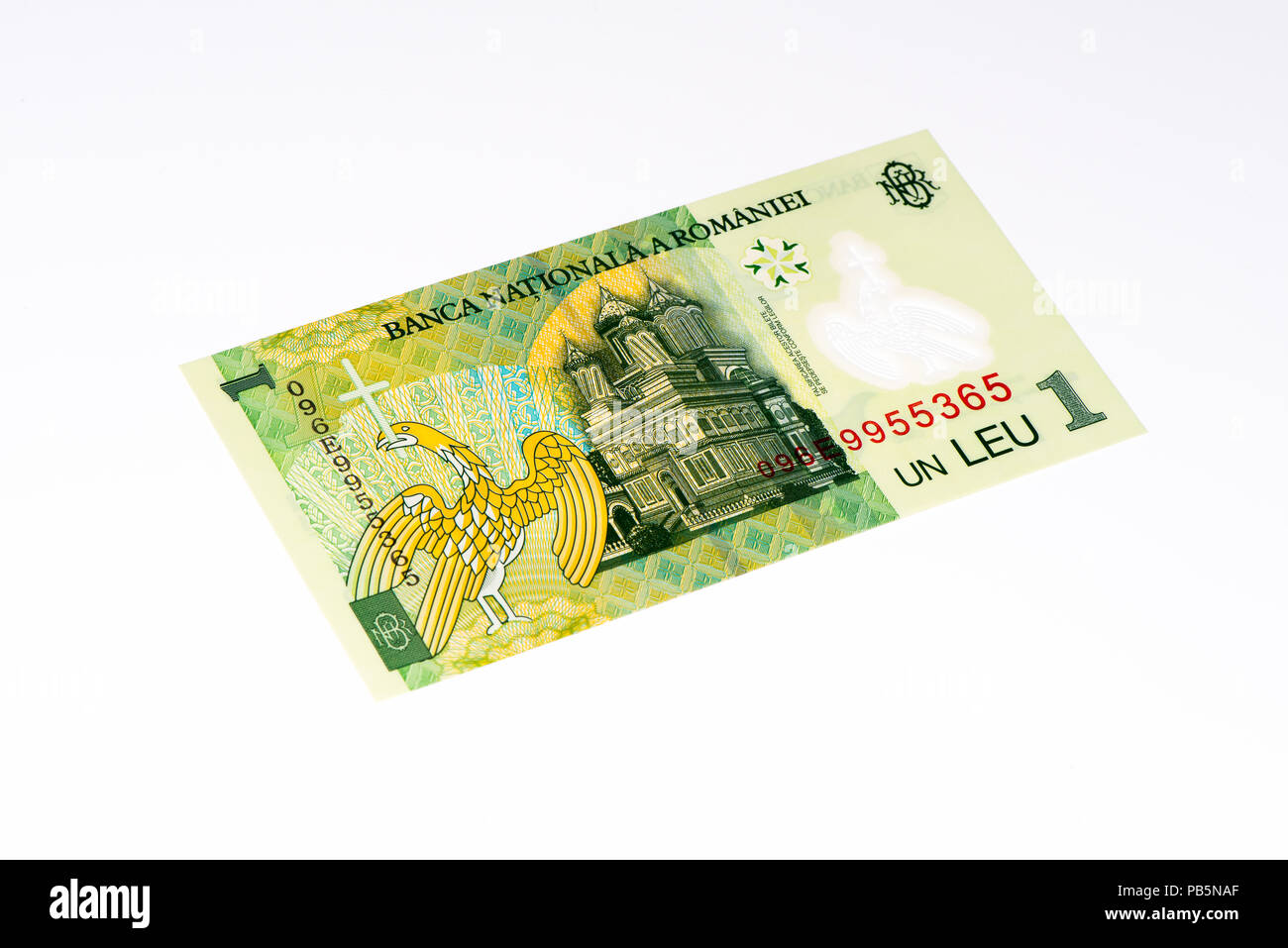 Leu romania romanian bank note hi-res stock photography and images - Alamy