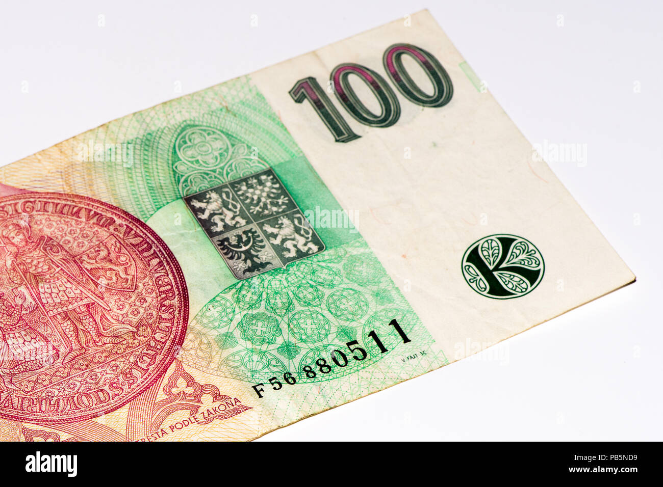 100 czech crowns hi-res stock photography and images - Alamy