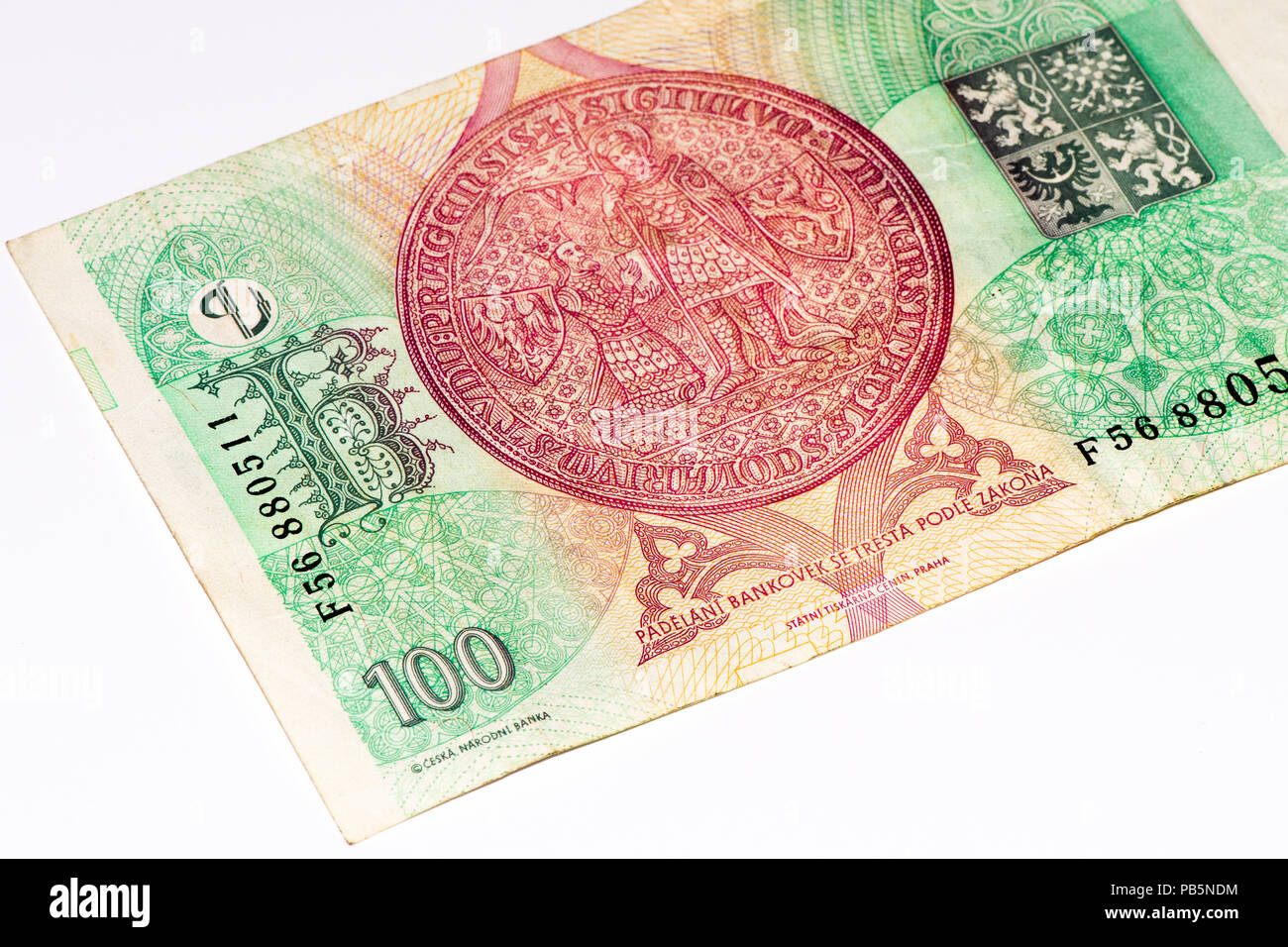 100 czech crowns hi-res stock photography and images - Alamy