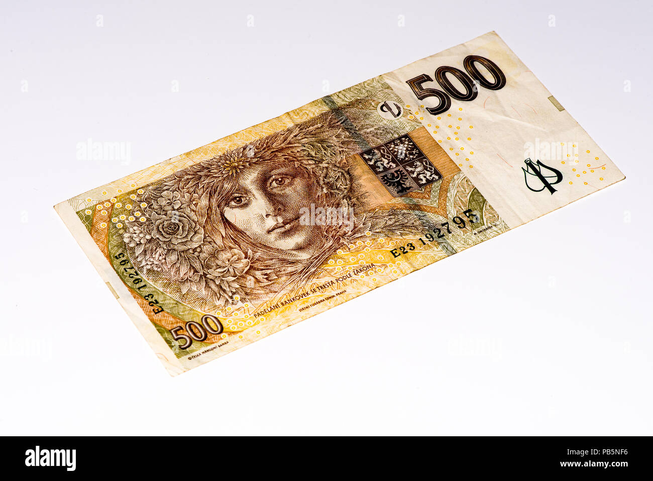 500 czech crowns bank hi-res stock photography and images - Alamy
