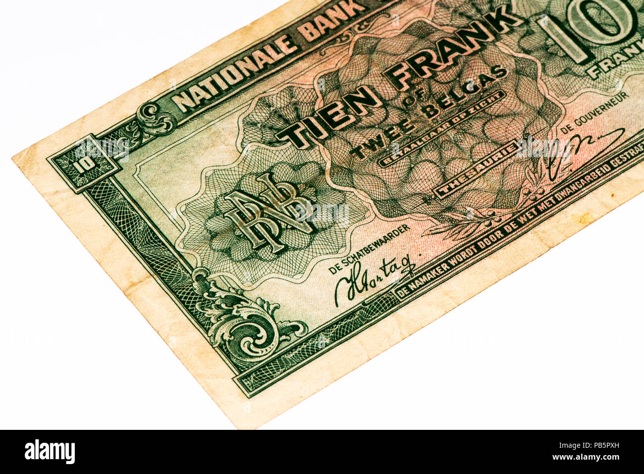 Belgian bank note hi-res stock photography and images - Alamy