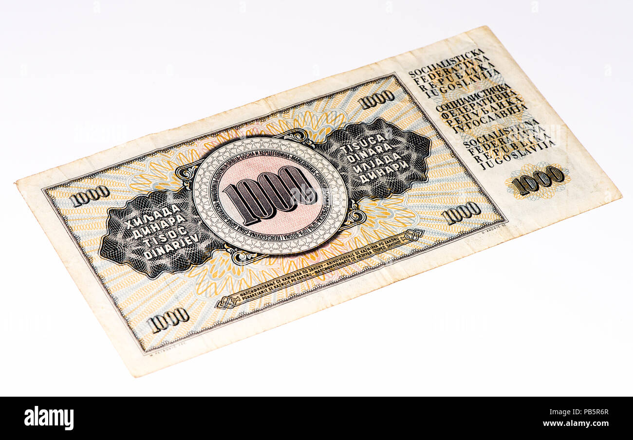 1000 dinar note hi-res stock photography and images - Alamy