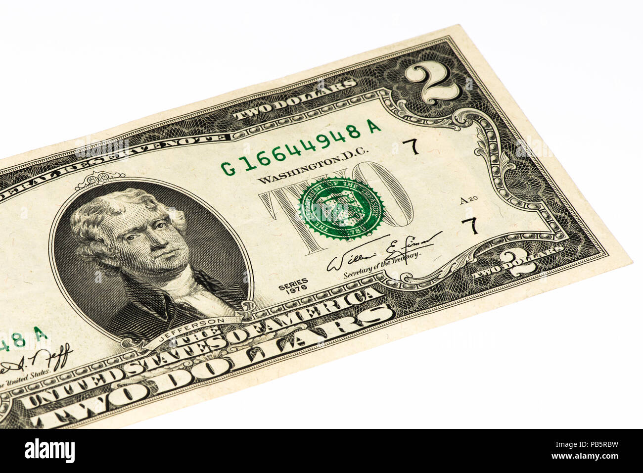 2 dollar bill old hi-res stock photography and images - Alamy