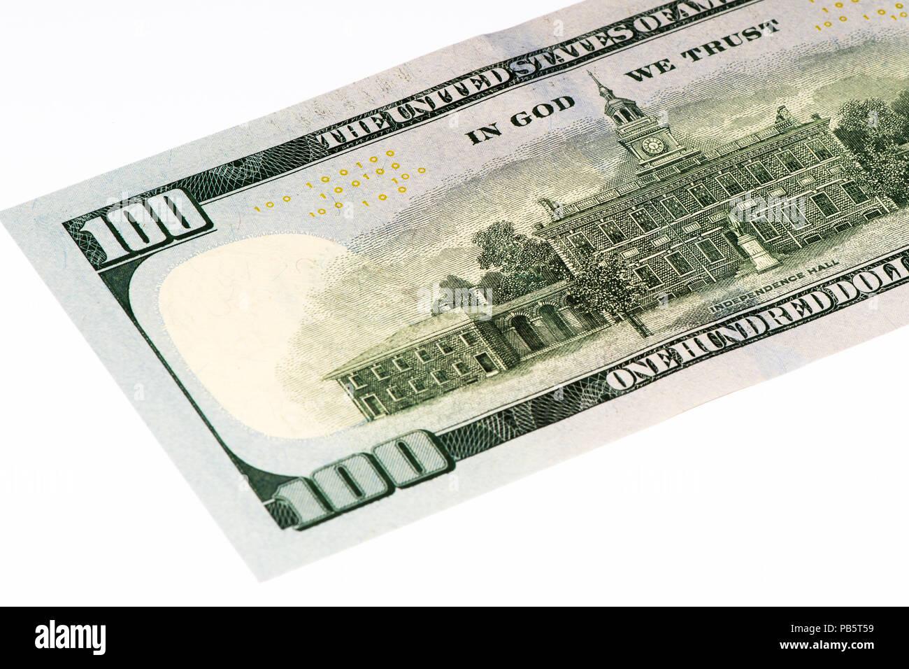 100 US dollars bank note made in 2009 Stock Photo - Alamy