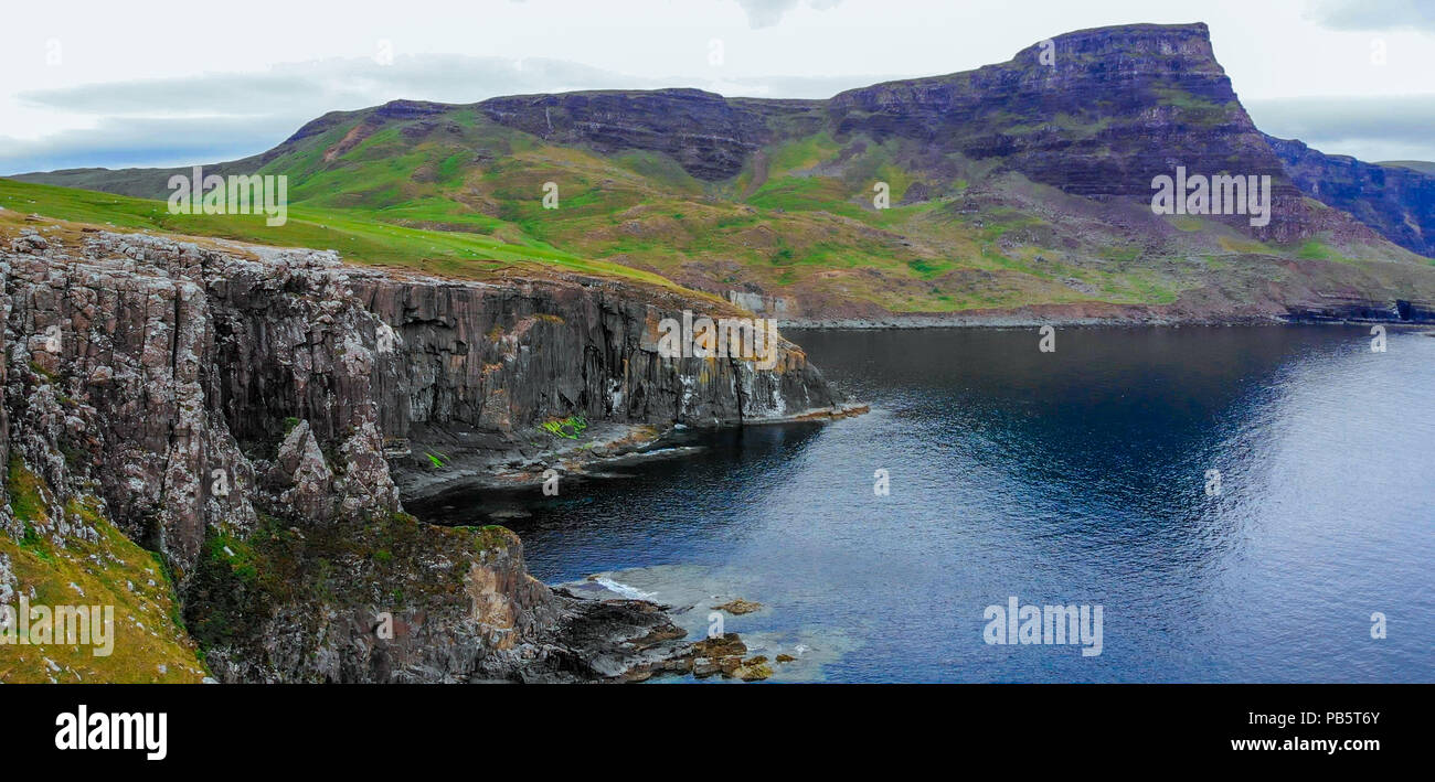 Neist Point on the Isle of Skye - amazing cliffs and landscape in the ...