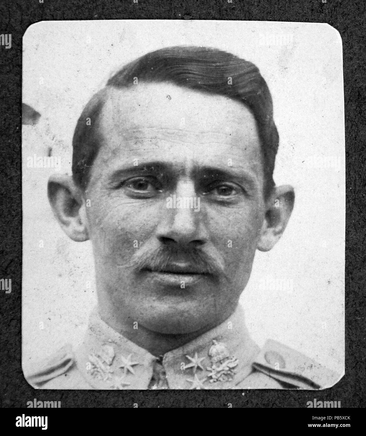 1219 Portrait, First World War, man, moustache, uniform Fortepan 12625 ...