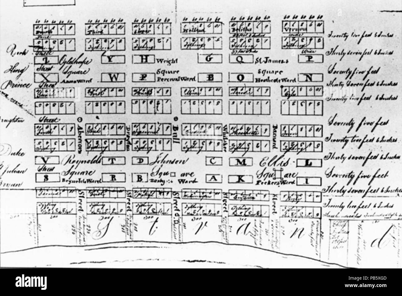 Georgia map 18th century Black and White Stock Photos & Images - Alamy