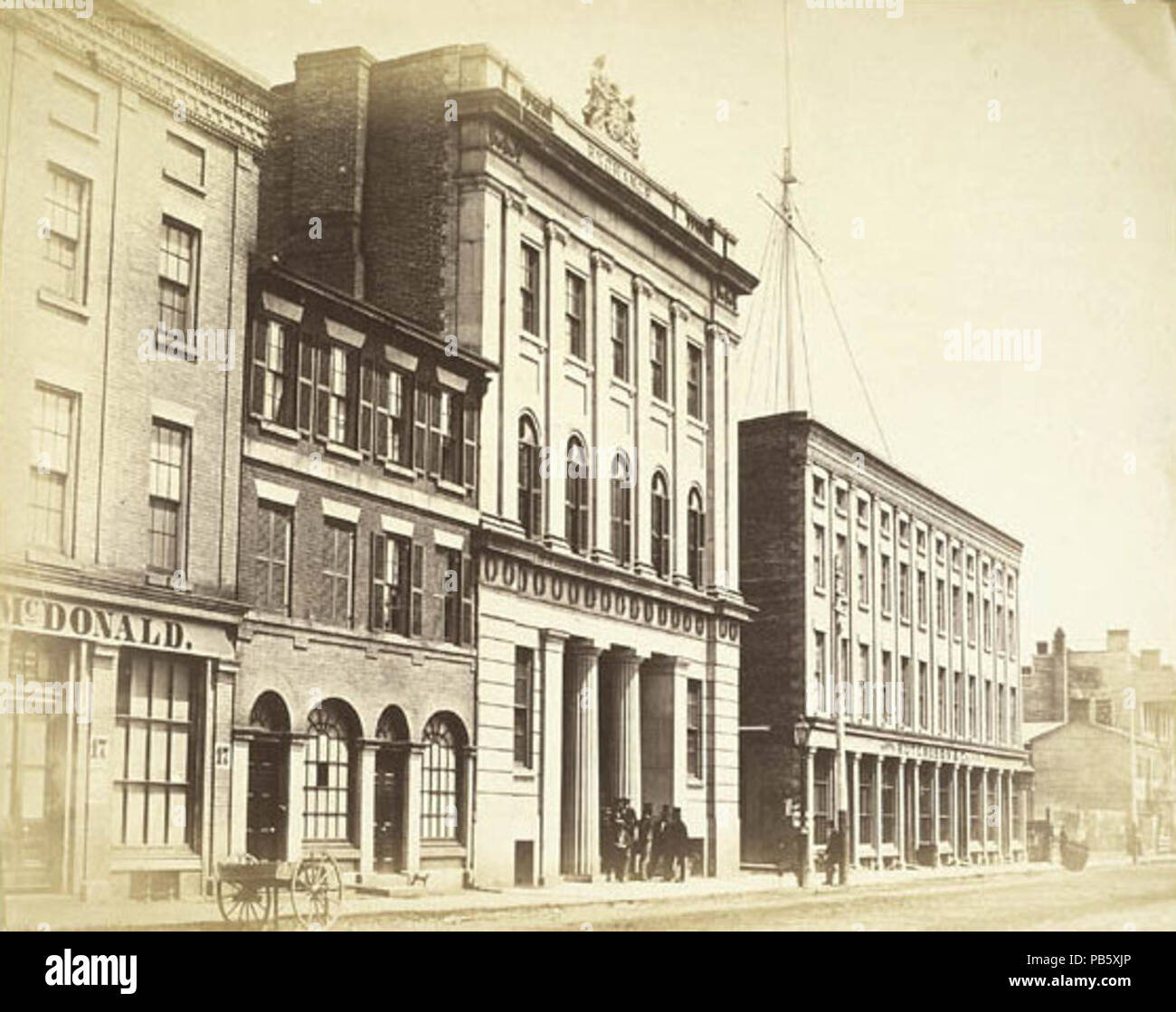 Early stock exchange 19th century hi-res stock photography and images ...