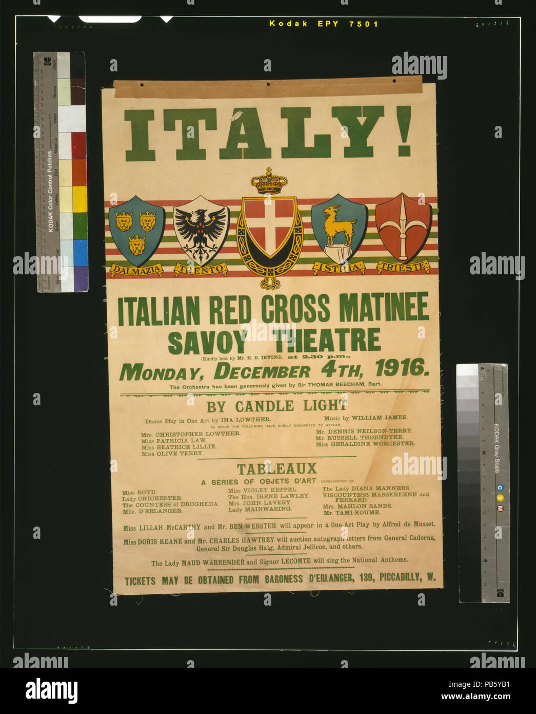 The savoy theatre 1916 hi-res stock photography and images - Alamy