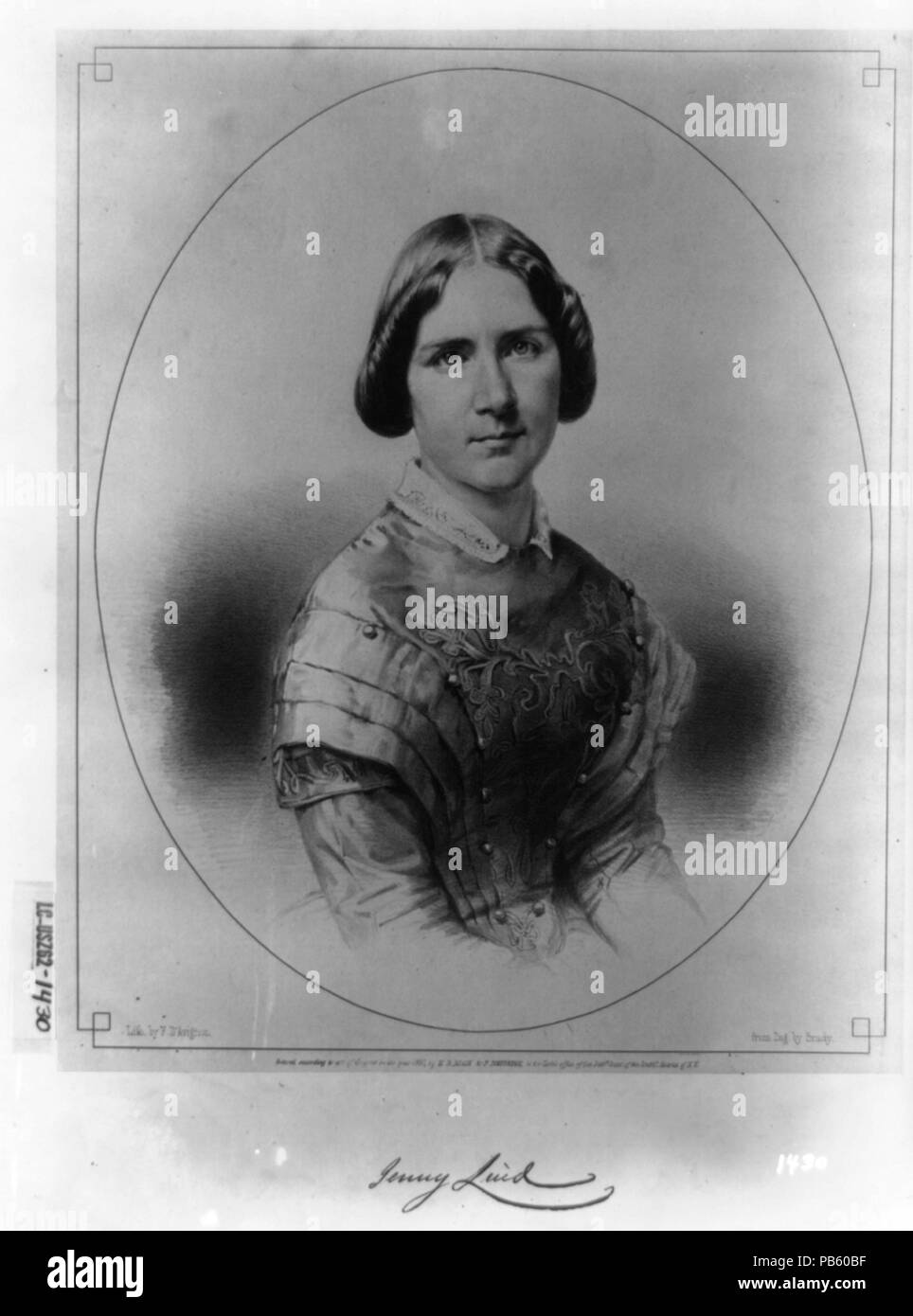 Opera singer jenny lind hi-res stock photography and images - Alamy