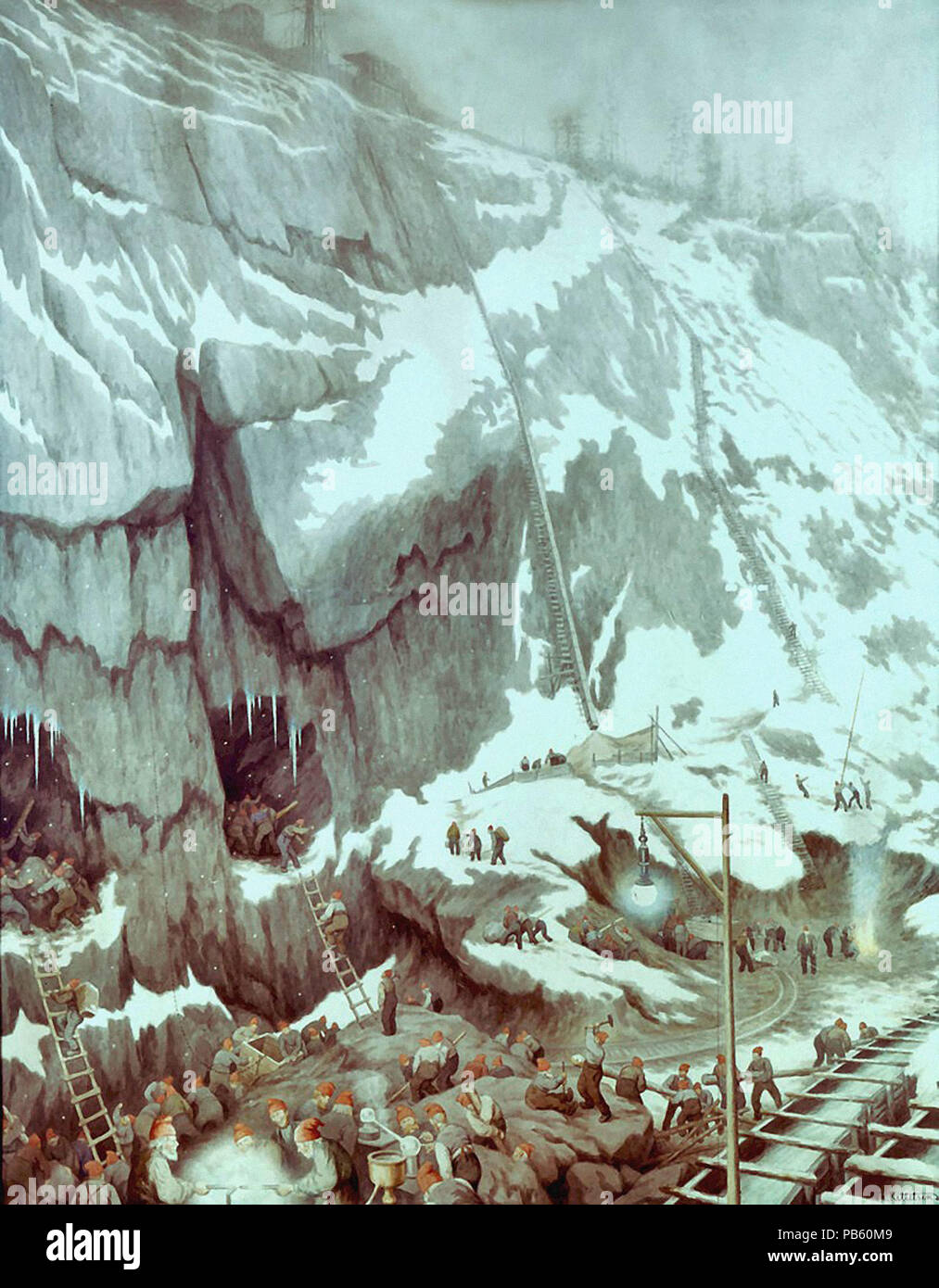 Early groundwork hi-res stock photography and images - Alamy