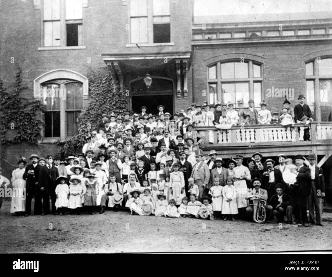 1296 Schützenpark Meeting Hall - Washington, DC - Adolf Cluss Stock ...