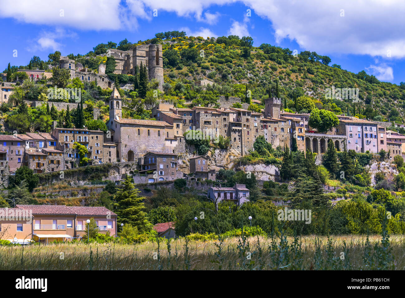 Montbrun-les-Bains, Provence, France, Drôme department, region Auvergne ...