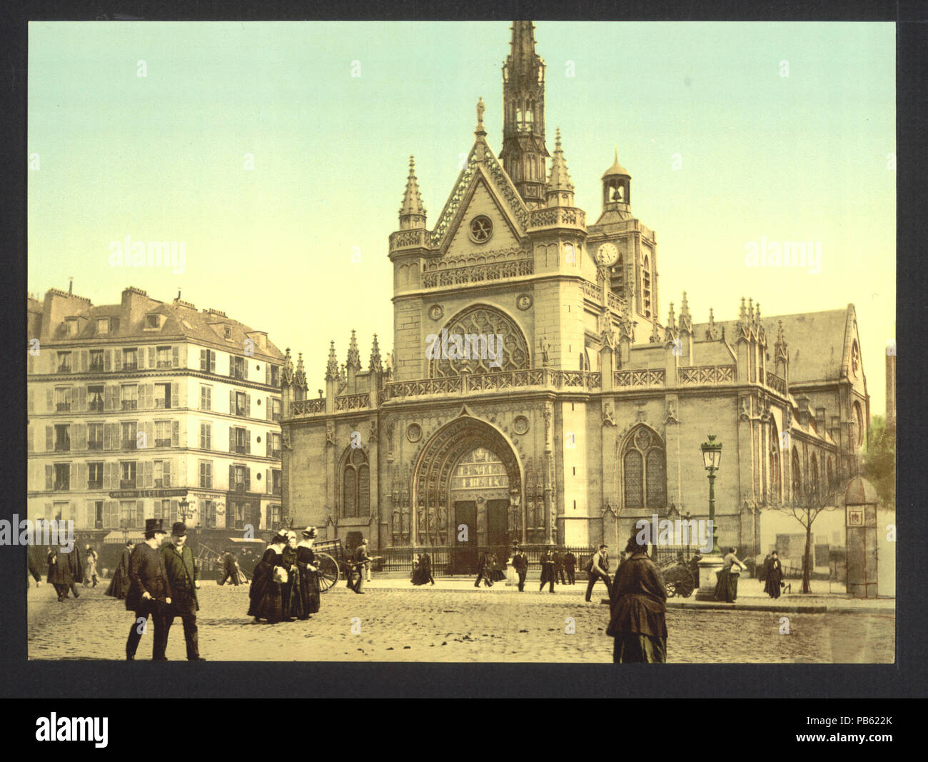 1621 The cathedral, near the east railway station, Paris, France ...