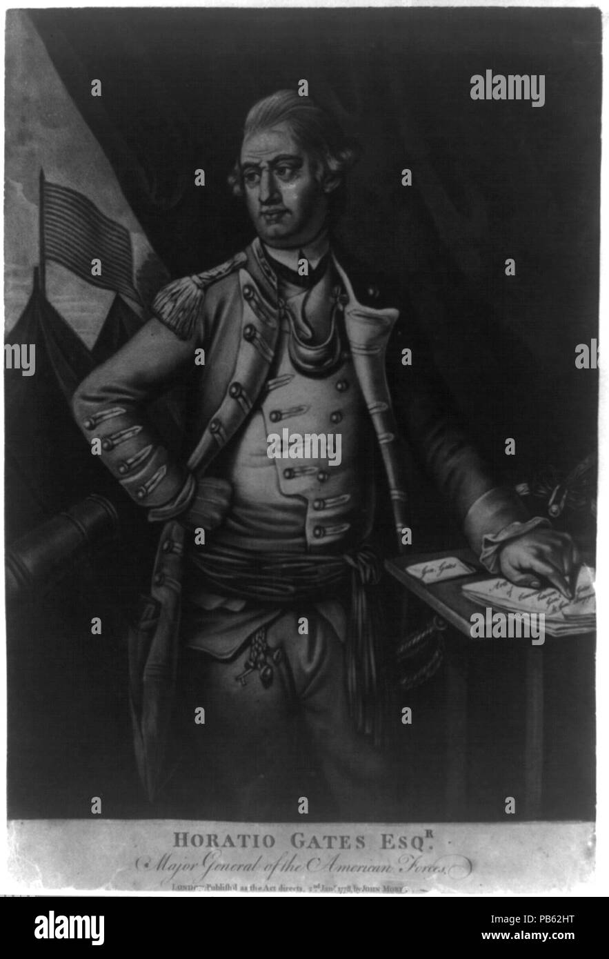 Major general horatio gates hi-res stock photography and images - Alamy