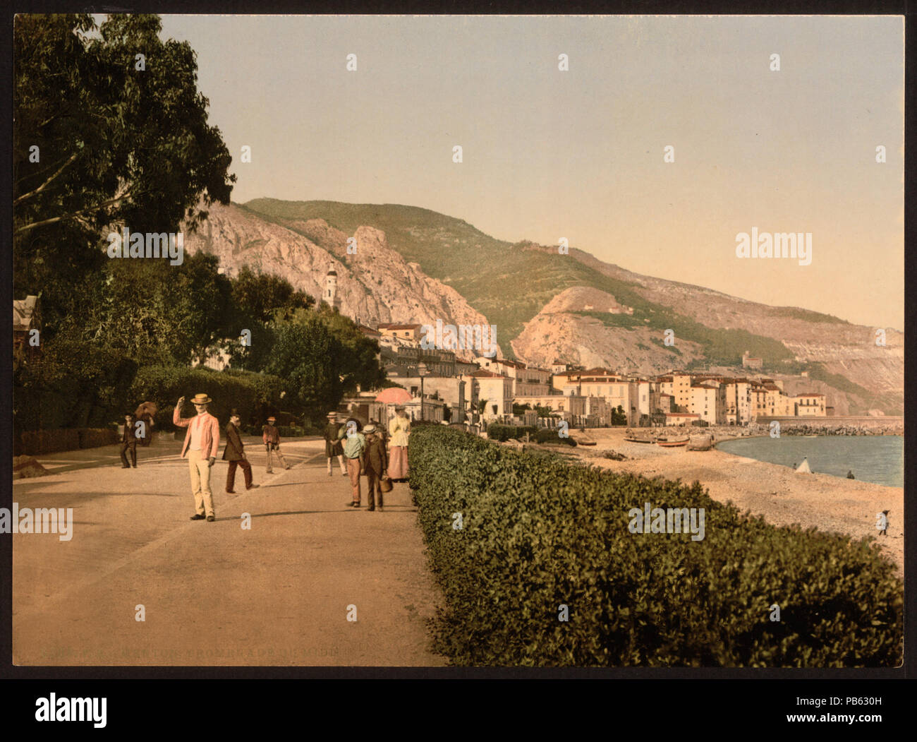 French riviera promenade historical hi-res stock photography and images ...