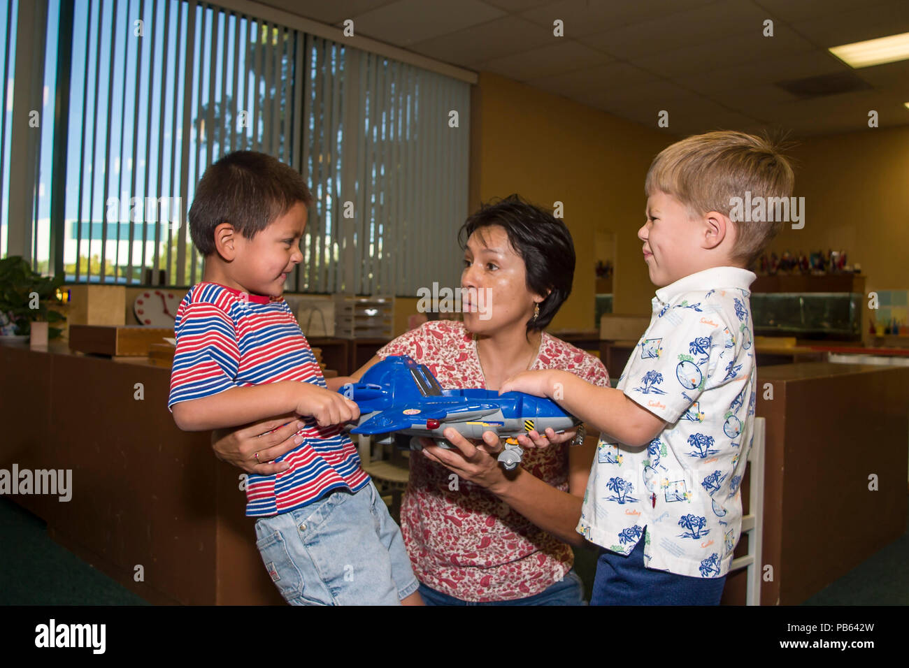 Two Toddlers Fighting