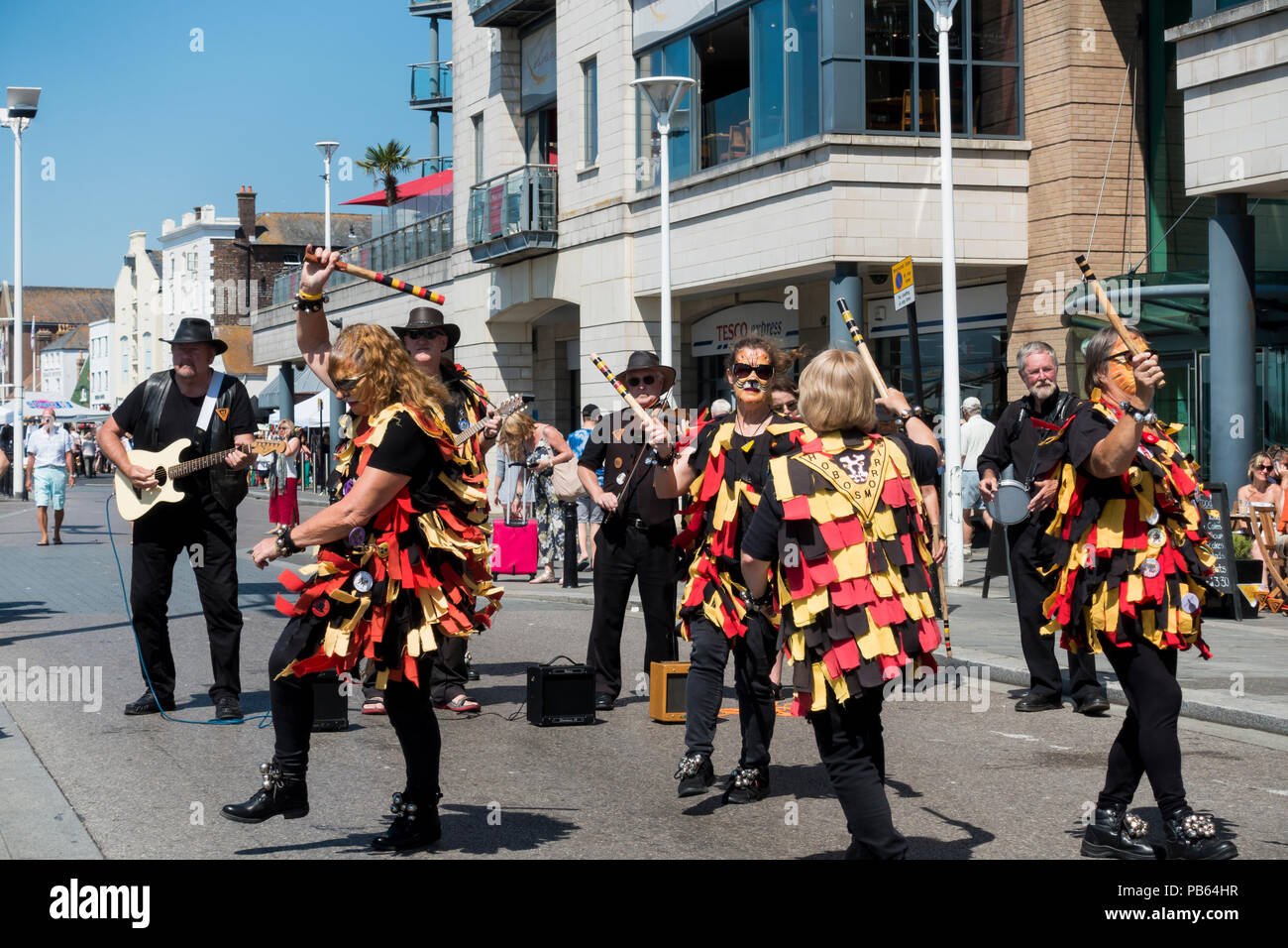 Morris dancing dancers hi-res stock photography and images - Alamy