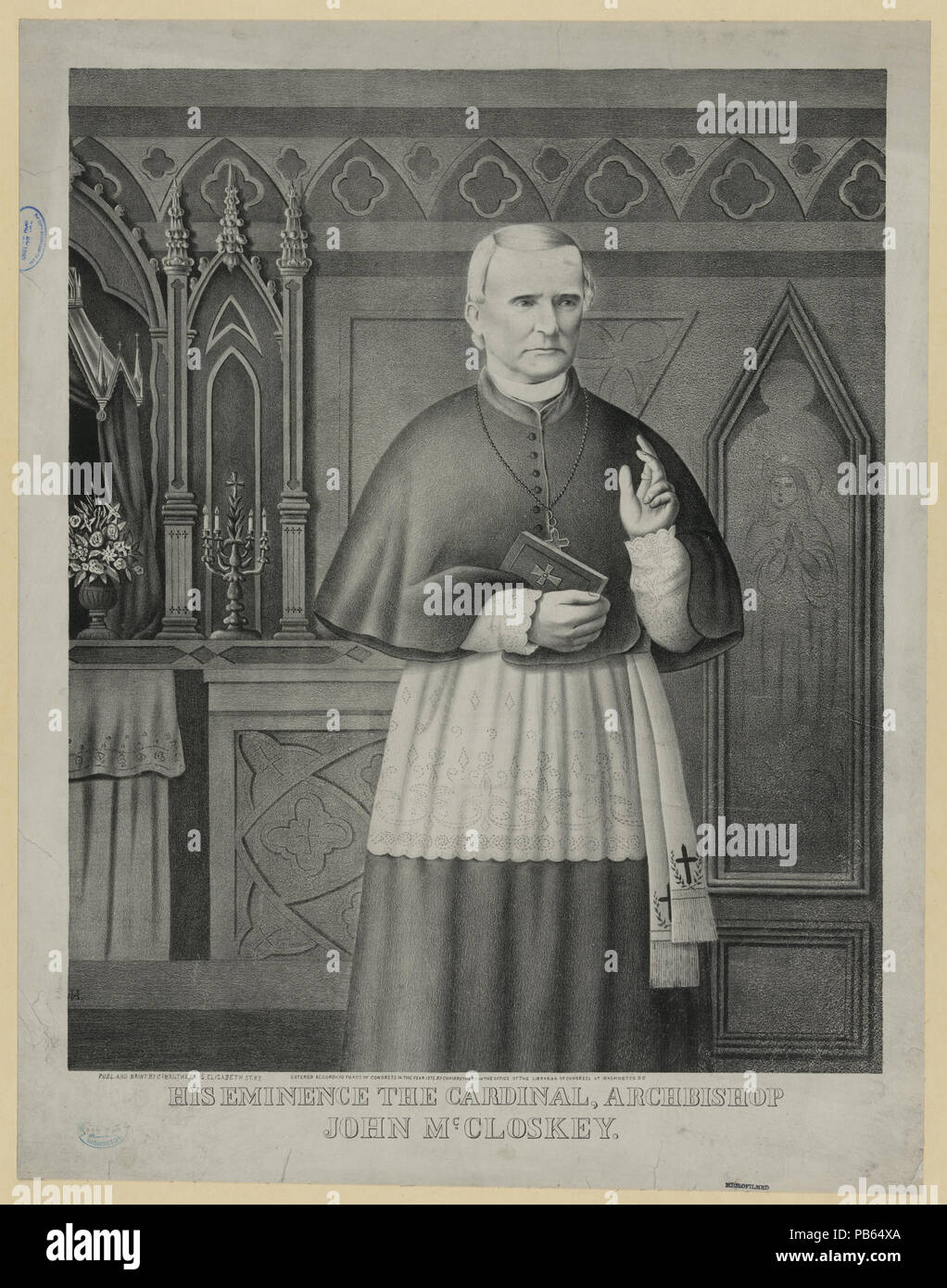Archbishop mccloskey hi-res stock photography and images - Alamy