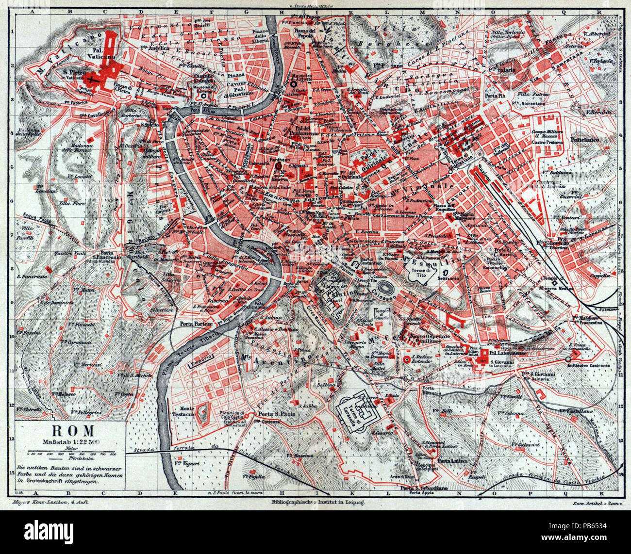 Stadtplan rom hi-res stock photography and images - Alamy