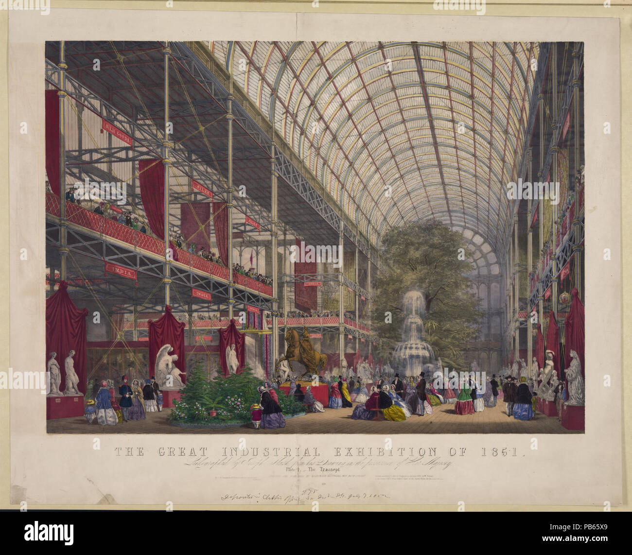 1851 industrial exhibition hi-res stock photography and images - Alamy