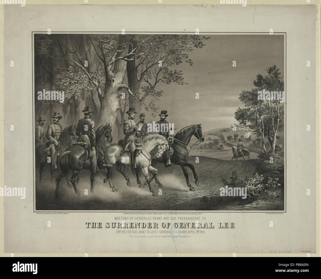 Lee and grant meeting hi-res stock photography and images - Alamy