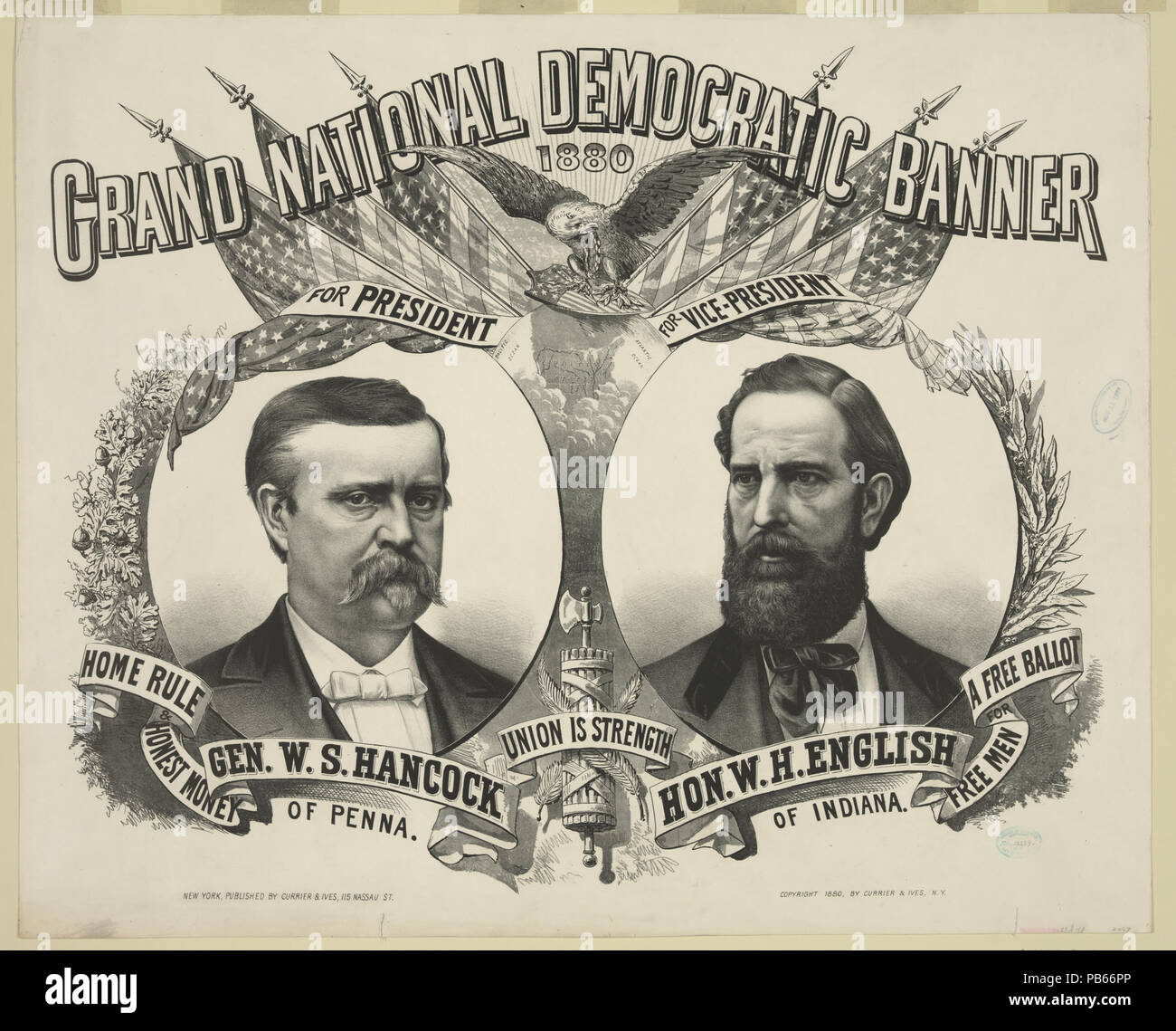 The democratic party 19th century hi-res stock photography and images ...