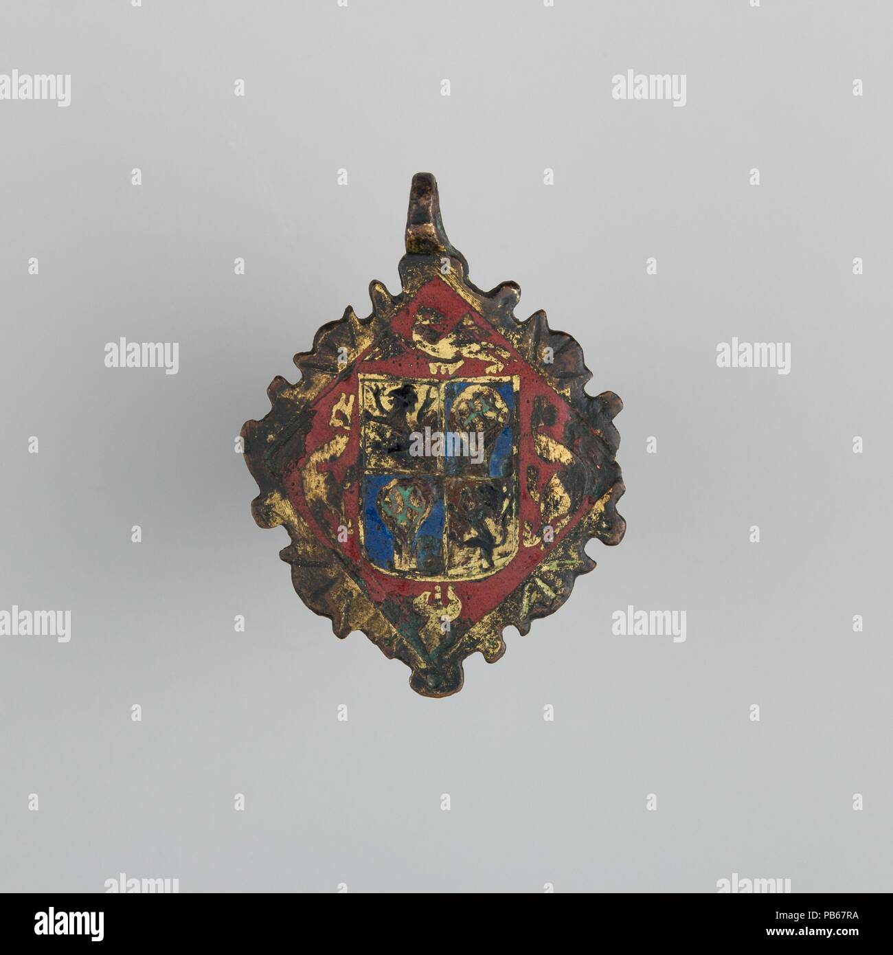 Badge (probably from Horse Harness). Culture: Spanish. Dimensions: L. 2 ...