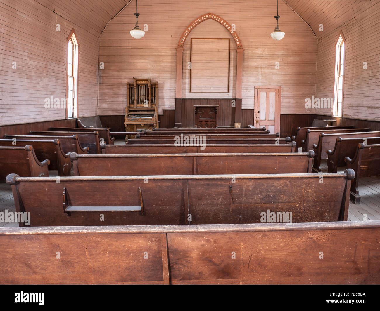 Methodist church ghost town bodie hi-res stock photography and images - Alamy