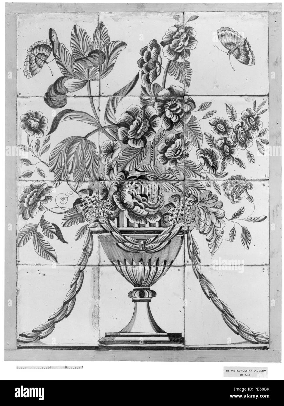 18th century tiles Black and White Stock Photos & Images - Alamy