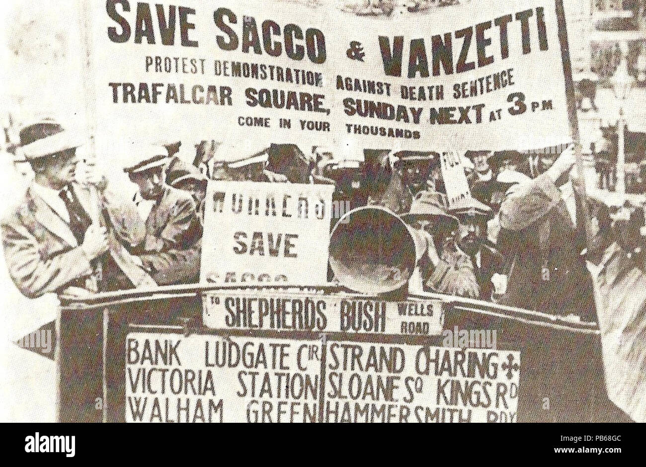 Sacco and vanzetti hi-res stock photography and images - Alamy