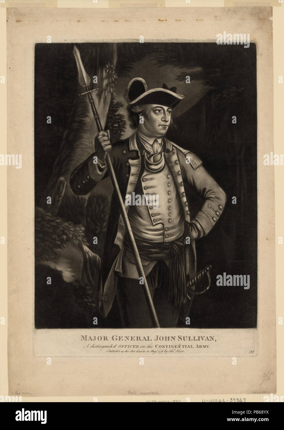 986 Major general John Sullivan, a distinguish'd officer in the ...