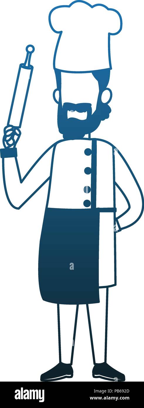 Chef avatar cartoon vector illustration graphic design Stock Vector ...