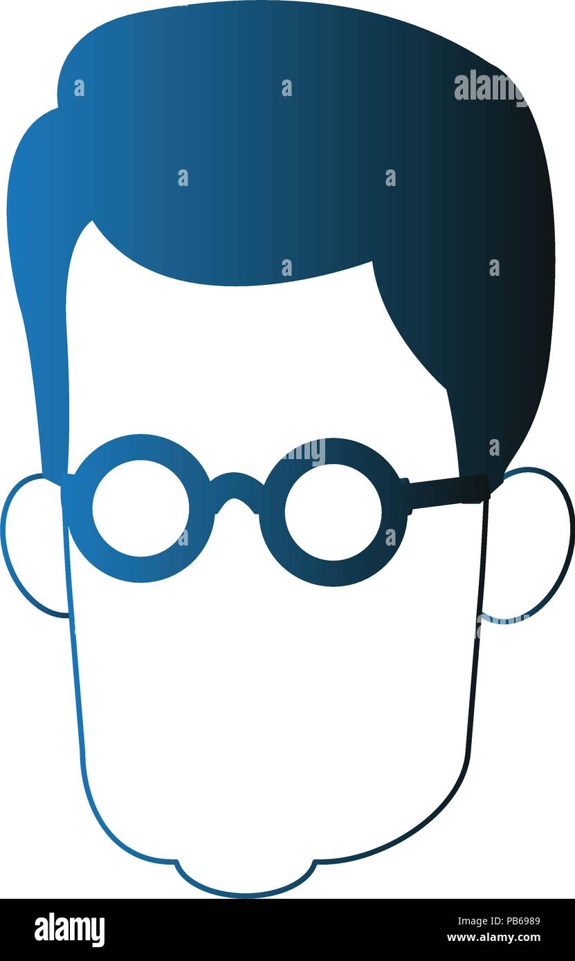 Man faceless head vector illustration graphic design Stock Vector Image ...
