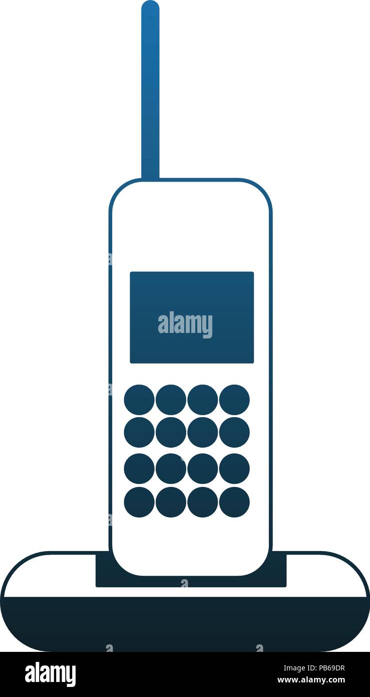 Mobile telephone isolated vector illustration graphic design Stock ...