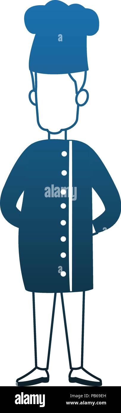 Chef avatar cartoon vector illustration graphic design Stock Vector ...