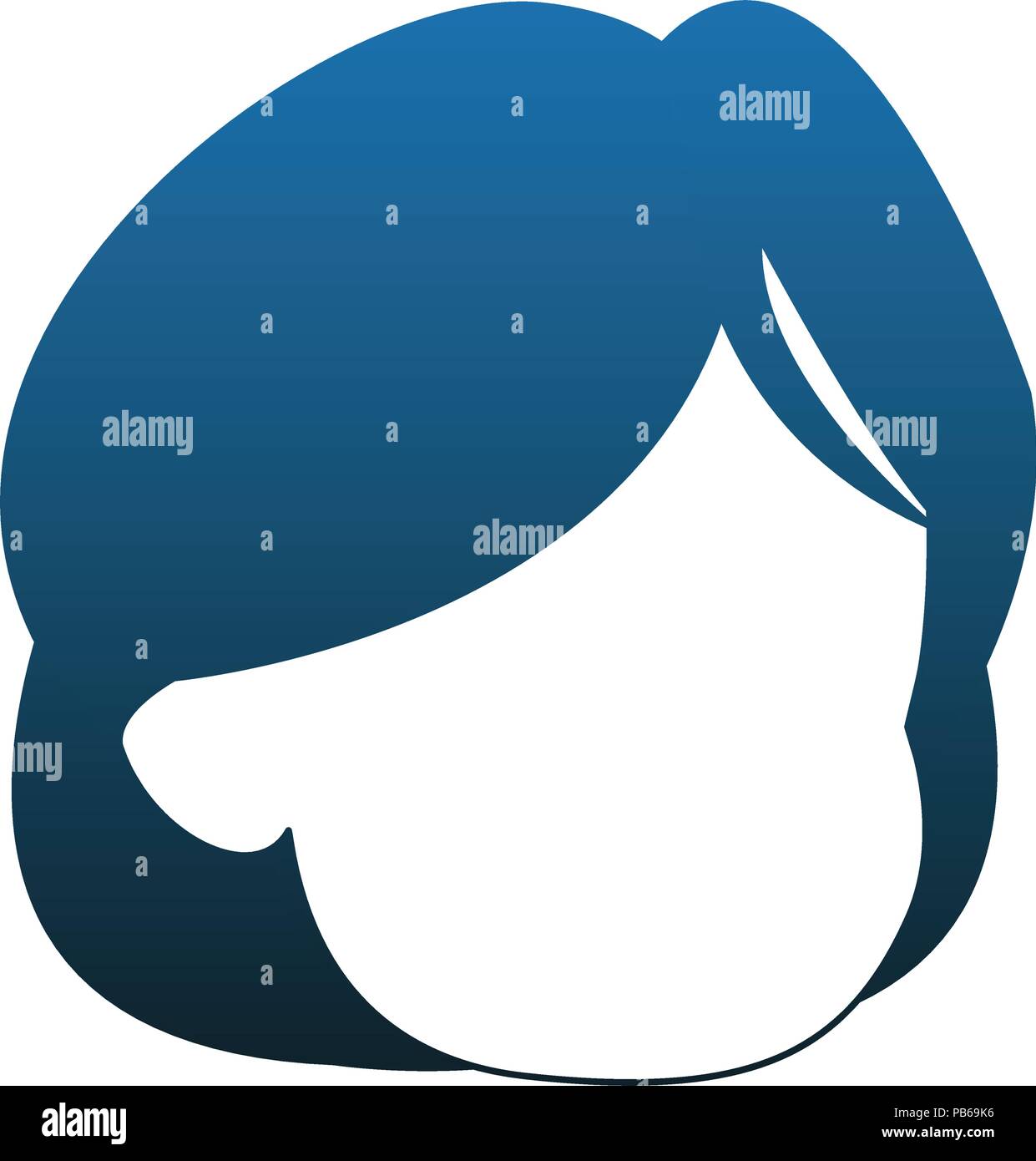 Woman faceless avatar vector illustration graphic design Stock Vector ...