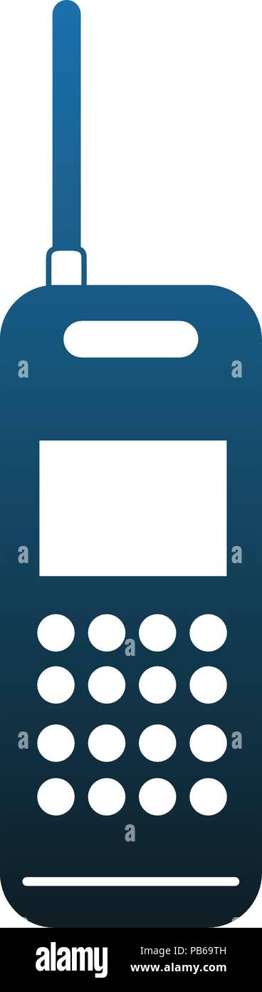 Mobile telephone isolated vector illustration graphic design Stock ...