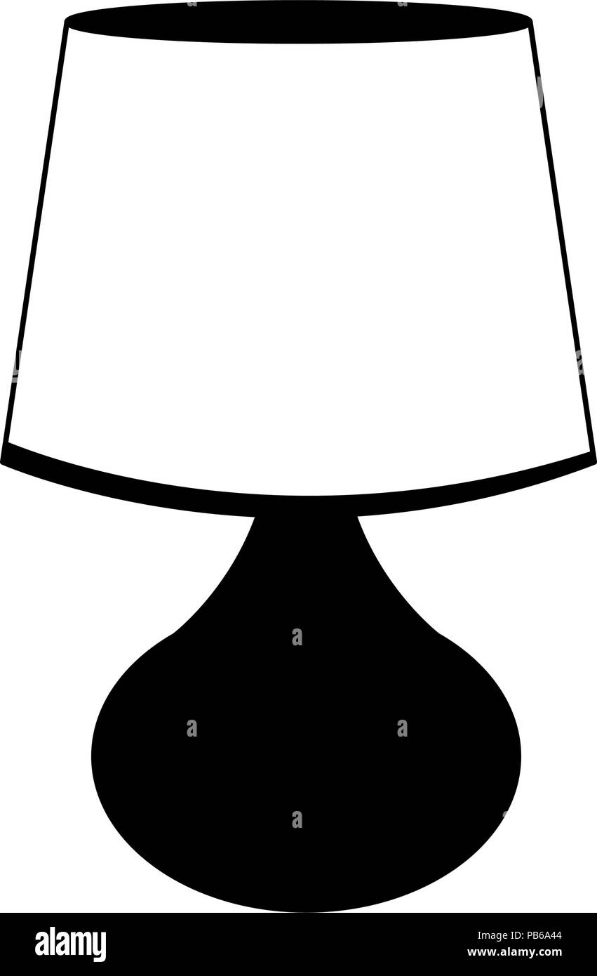 Night light lamp vector illustration graphic design Stock Vector Image ...