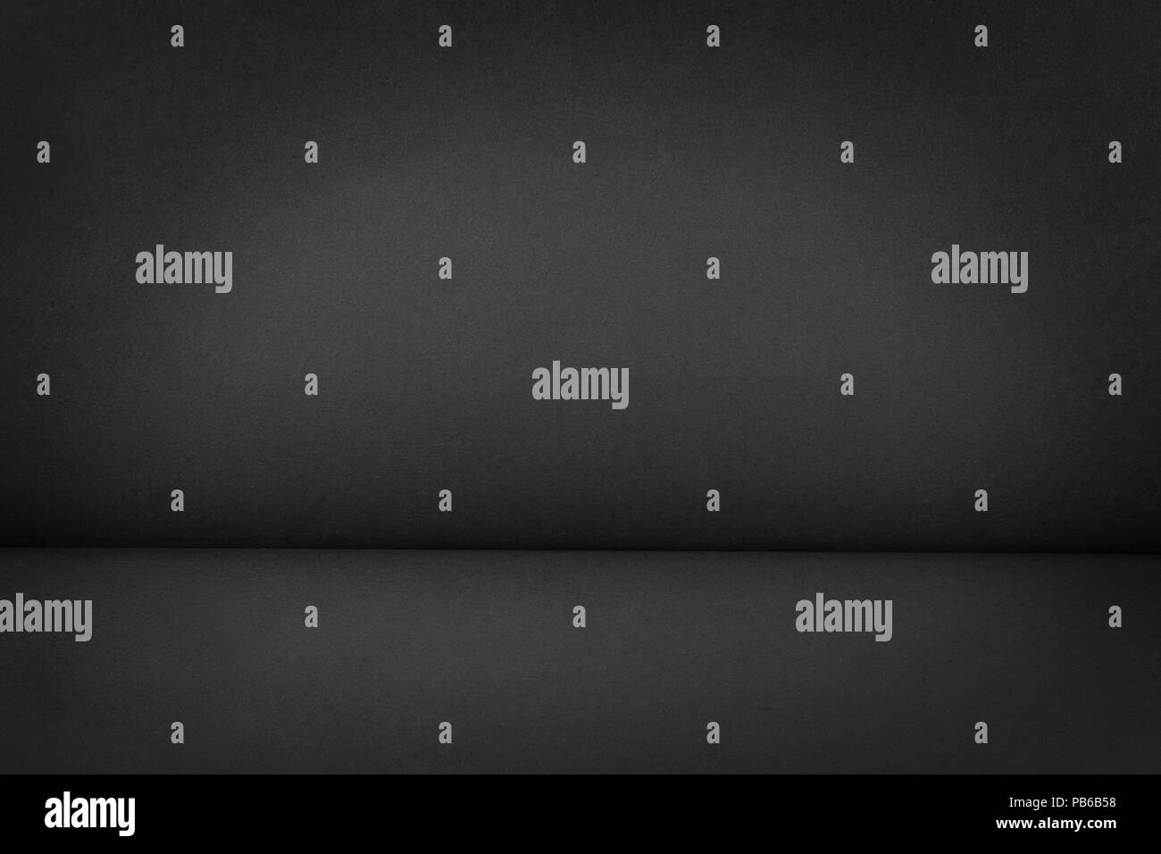 Black studio space. Template and background Stock Photo - Alamy