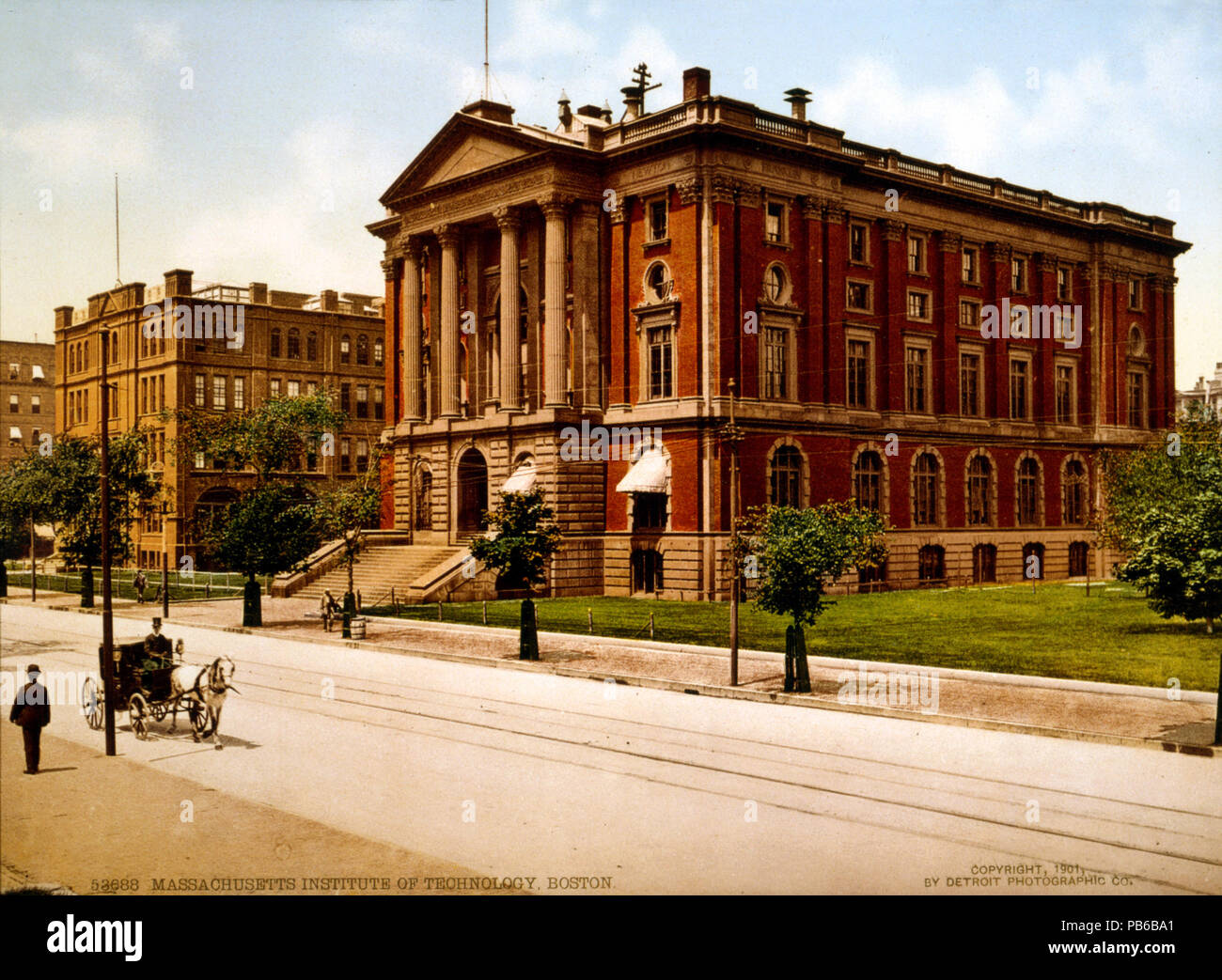 Rogers building of the massachusetts hi-res stock photography and ...
