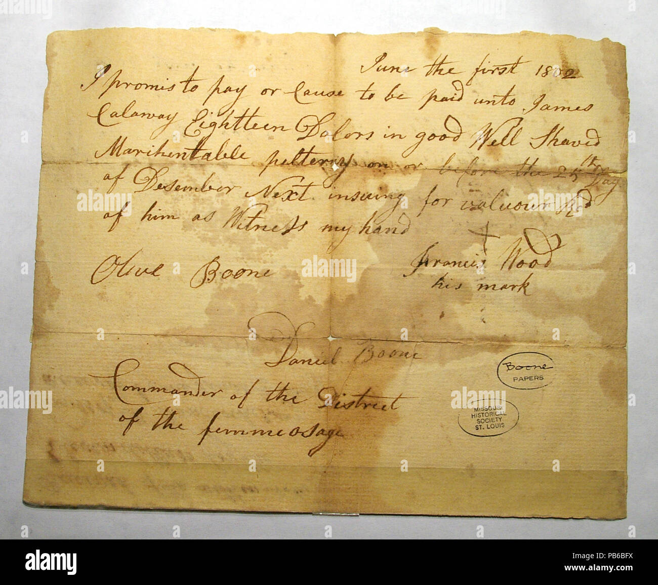 Promissory note hi-res stock photography and images - Alamy